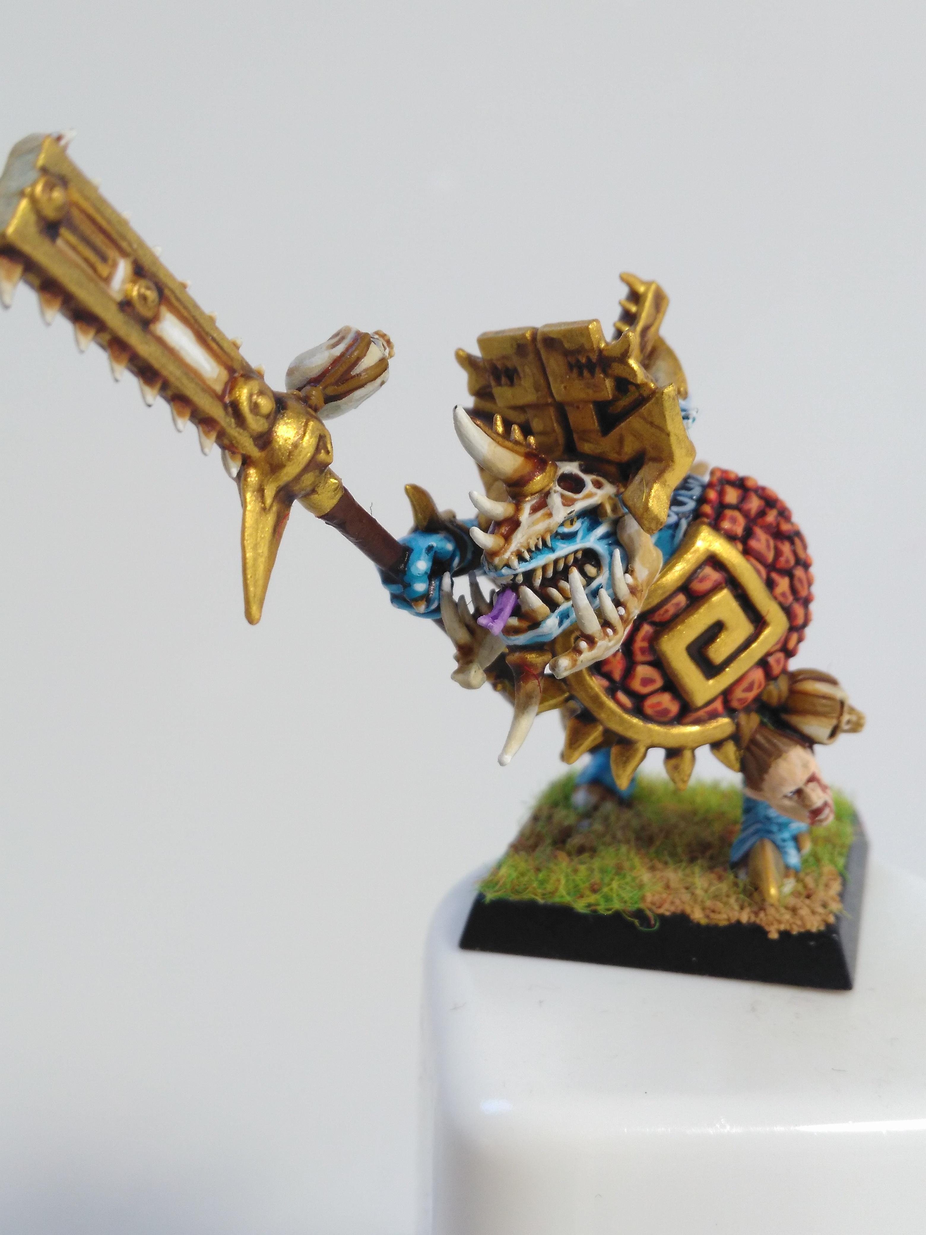 Lizardmen, Seraphon, Temple Guard - Temple Guard Champion - Gallery - DakkaDakka